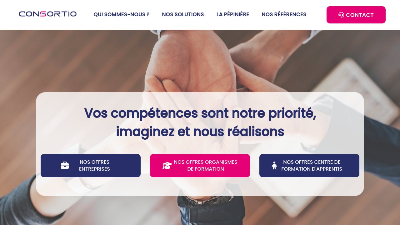 Consortio, partenaire privilégié de votre organisme de formation